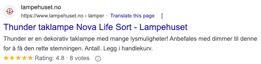 Success case - Google Ratings and Reviews for E-commerce | metamanager